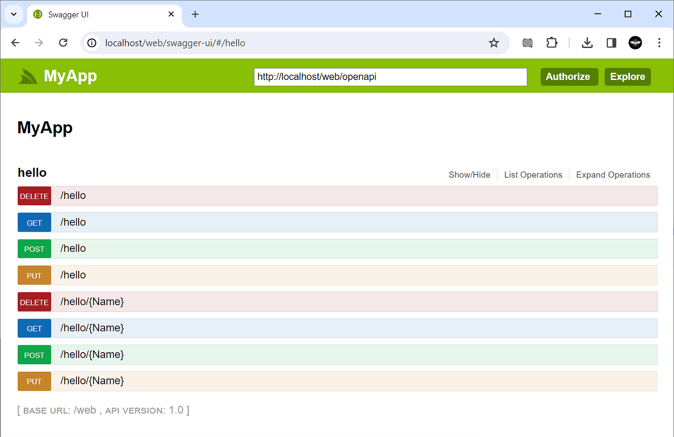 Swagger UI not showed once pubblished in IIS - Swagger - ServiceStack Customer Forums