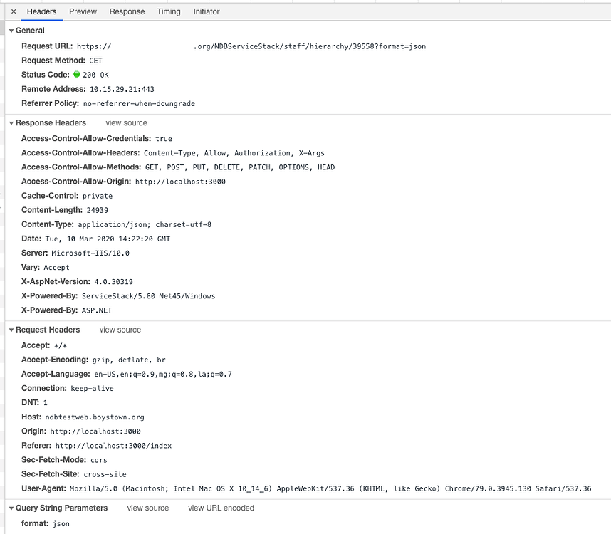 ServiceStack CORS Issue with React - API Design - ServiceStack Customer ...