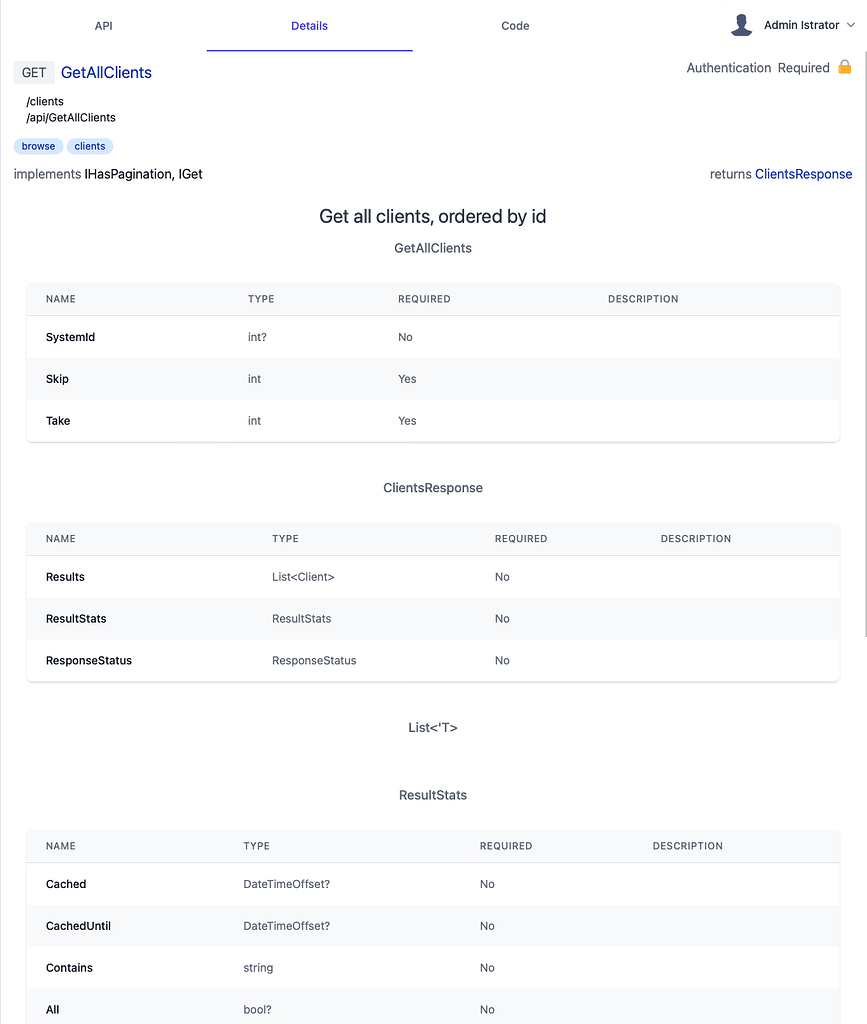 List appearing in api details UI - ServiceStack - ServiceStack Customer Forums