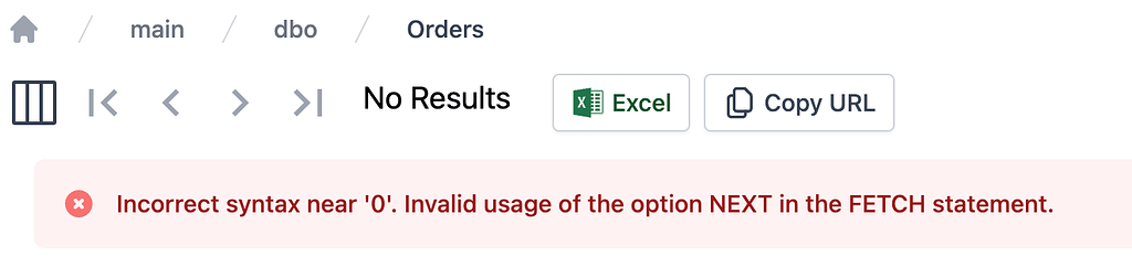 AdminDatabase error when viewing table data - Locode - ServiceStack ...