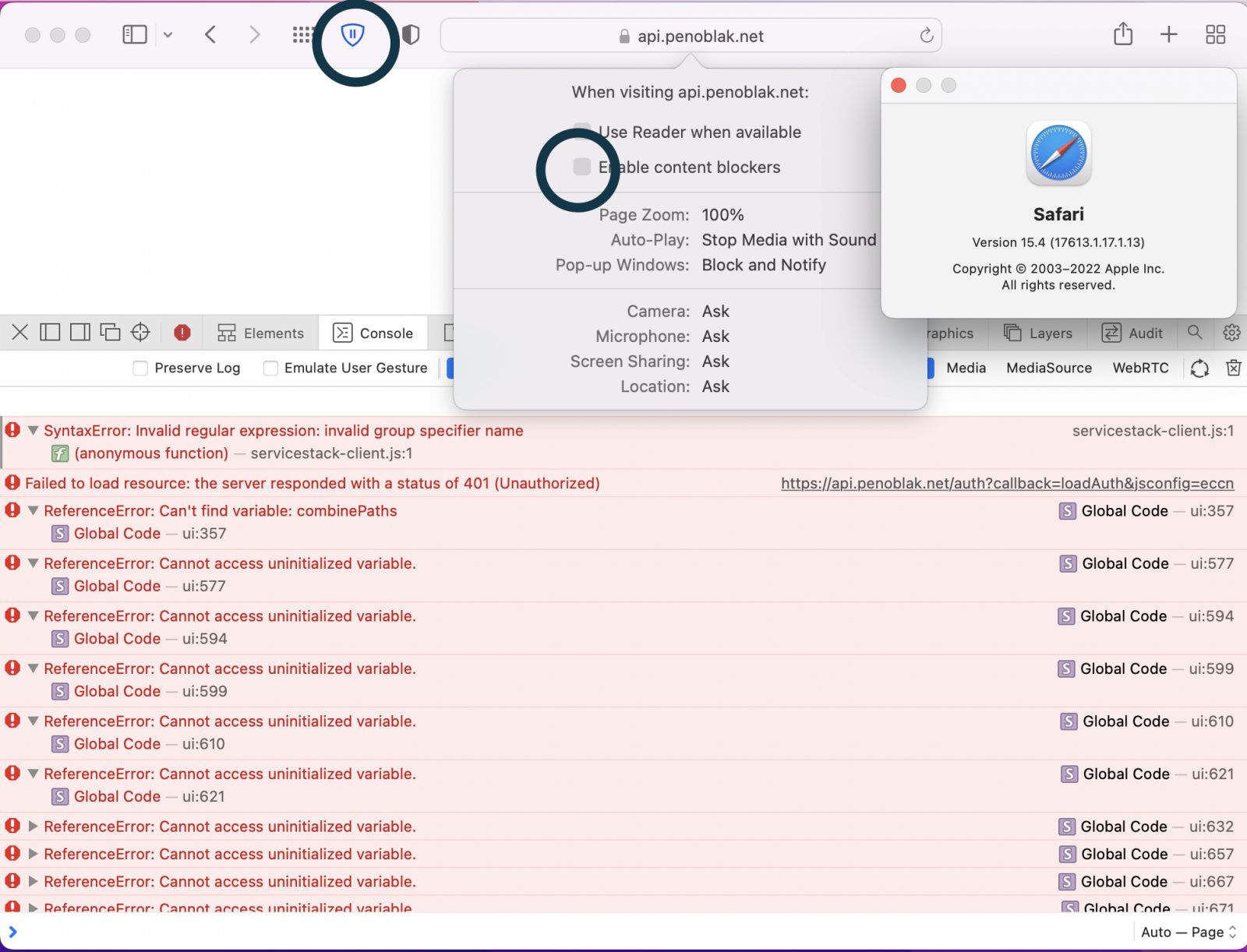  ui Not Working In Safari Open API ServiceStack Customer Forums